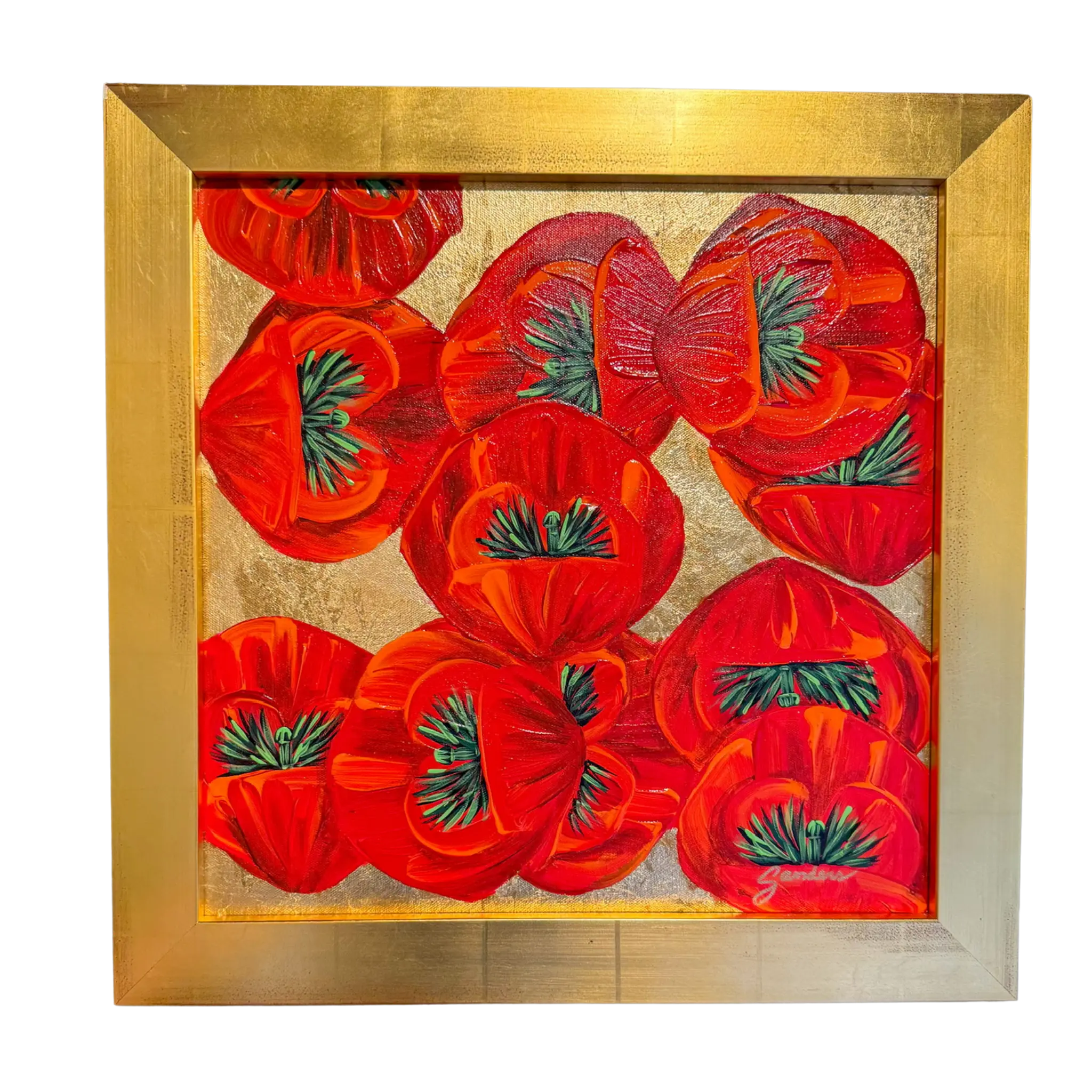 Poppies by Scott Sanders | Original New Orleans Art – Mood by DMJ